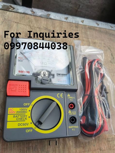 Analog Insulation Resistance Tester Commercial And Industrial Industrial Equipment On Carousell