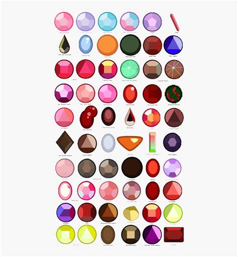 Steven Universe Crystal Gem Sticker Set Lupon Gov Ph