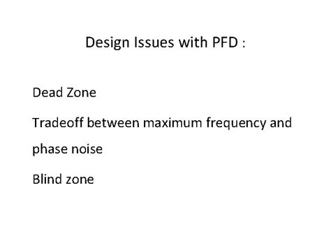 Phase Detectorphase Frequency Detector Kaushik Mazumdar Overview Of