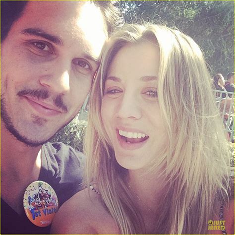 Kaley Cuoco And Ryan Sweeting Kiss On His First Trip To Disneyland