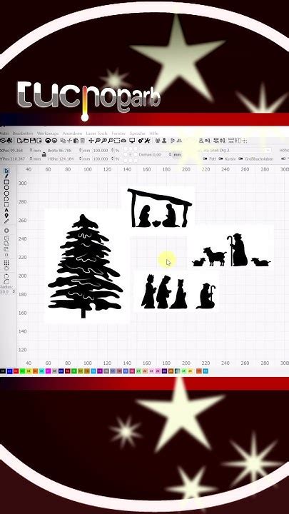 Schwibbogen Erstellen Mit Lightburn Lasercutshorts Youtube