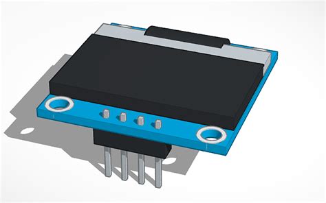 3d Design Oled 128x64 Tinkercad