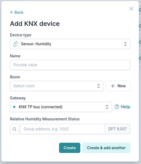 supported knx devices 1home server documentation