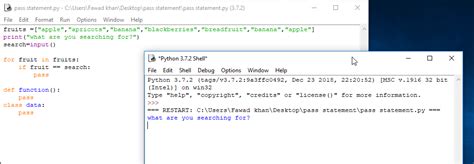 Pass Statement In Python With Example
