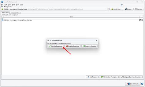 Sqlxml Update And Insert Example In Pilotfishs Eiconsole