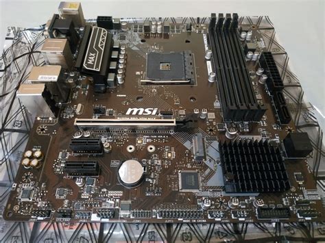 MSI B450m Pro VDH Max Motherboard Socket Am4 Ddr4 Computers Tech Parts Accessories