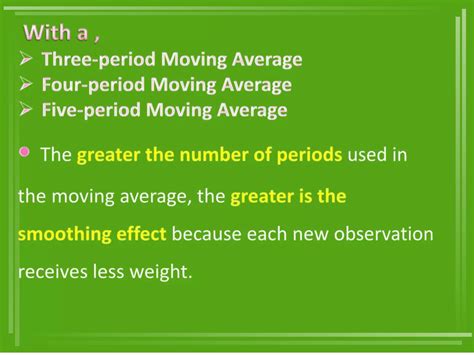 time series analysis smoothing techniques rmse pptx pptx