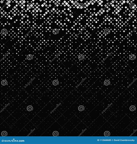 Abstractal Rounded Square Mosaic Pattern Background Vector Graphic Design Stock Vector