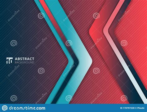 abstract modern gradient vibrant color triangle geometric overlap layer