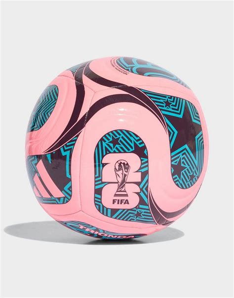 Adidas World Cup 26 Trionda Club Ball Beam Pink Noble Red Blue Jd8029
