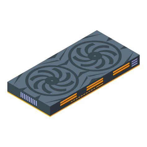 Premium Vector Video Card Icon Isometric Of Video Card Vector Icon For Web Design Isolated On