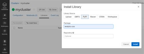 Run On Databricks Analytics Zoo