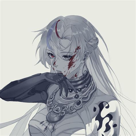 Alpha And Alpha Crimson Weave Punishing Gray Raven Drawn By