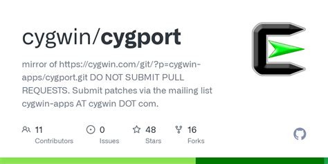 GitHub Cygwin Cygport Mirror Of Https Cygwin Git P Cygwin