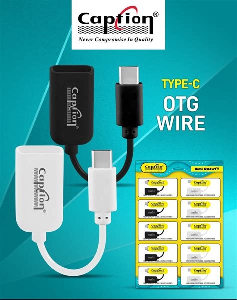 Caption Type C Otg Cable At Rs Piece In Mumbai Id