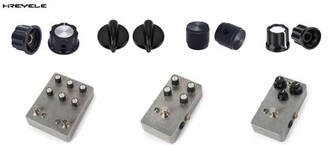 Rotary Electronic Control Knobs For Potentiometer Audio Guitar Volume Switch