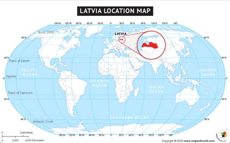 Where Is Latvia Where Is Latvia Located
