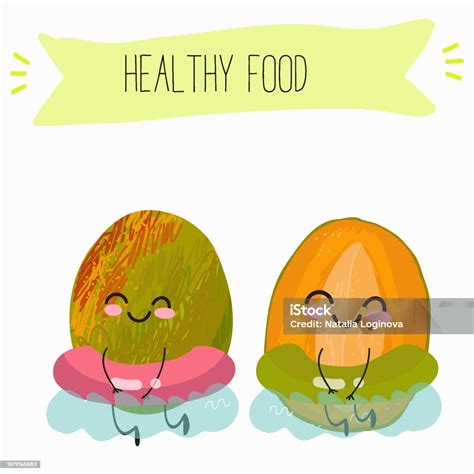 다양한 활동을 하는 귀여운 망고 만화 캐릭터 편평한 벡터 그림 재미 있는 과일 유기농 식품 0명에 대한 스톡 벡터 아트 및 기타 이미지 Istock