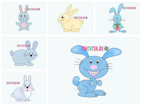 Как рисовать зайца игрушку