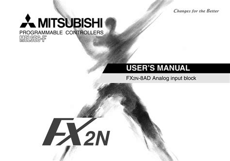 Pdf Fx2n 8ad Analog Input Block Users Manual · Analog Input Values