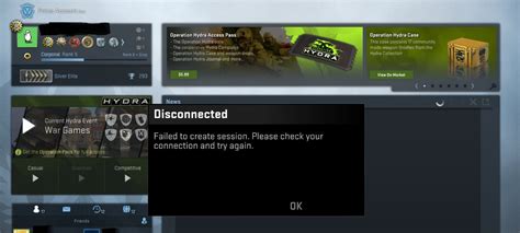 matchmaking unavailable retrying help globaloffensive