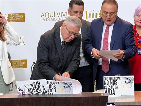 Radican Proyecto De Ley Para Proteger A Quienes Denuncien Hechos De