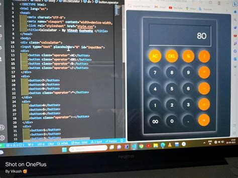 Vikash Kushwaha On Linkedin We Will Try Calculate Web App Using Html