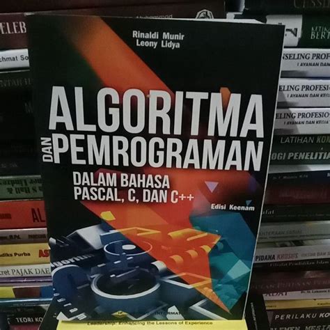 jual algoritma dan pemograman dalam bahasa pascal c dan c edisi keenam