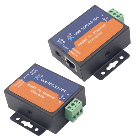 jual serial converter usr iot tcp232 304 rs 485 to ethernet tcp ip