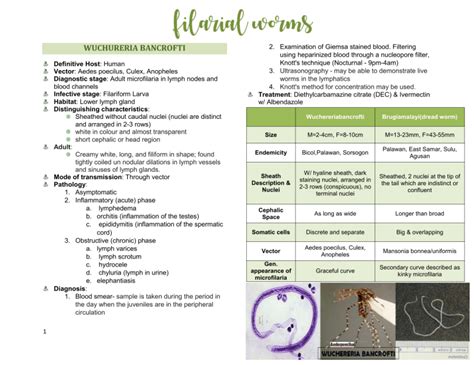 Filarial
