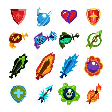 Pixel Game Buttons Games Ui Gaming Controller Arrows And 8 Bit Pixels Button Vector Set Stock