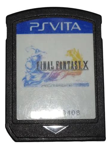 Final Fantasy X Remaster Ps Vita Solo Cartucho Mercadolibre