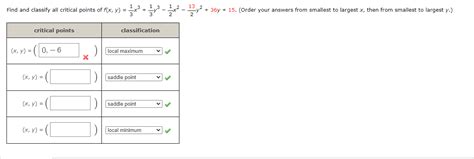solved find and classify all critical points of