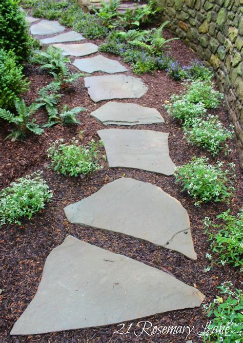 Small Front Yard Landscaping Ideas Flagstone Walkway Teorema March