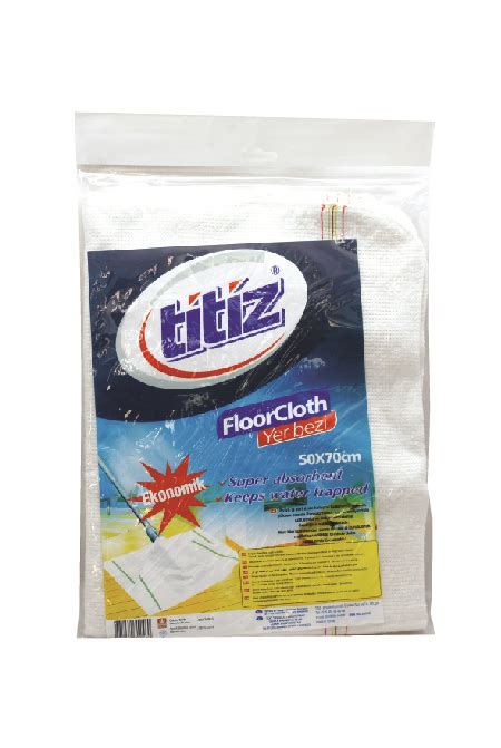 Eko Yer Bezi Titiz Titiz Deterjan Temizlik Ürünleri Titiz Clean