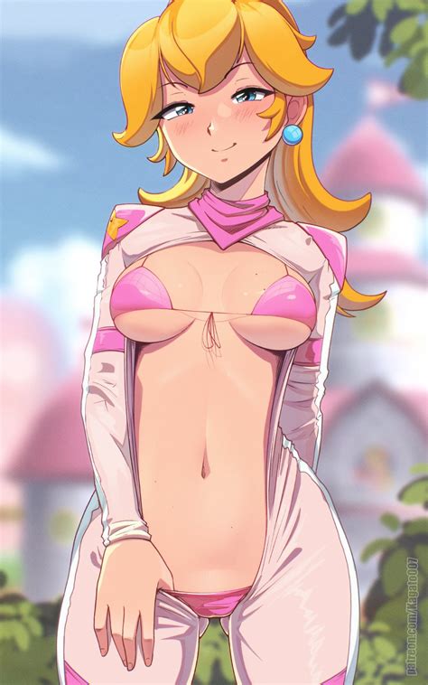 Princess Peach And Biker Peach Mario And 1 More Drawn By Kagato007