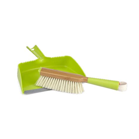 Full Circle Cleaning Brush And Dustpan Set Green 2 Pc Kroger