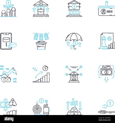 My Management Linear Icons Set Leadership Communication Delegation