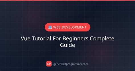 Vue Tutorial For Beginners Complete Guide To Vue 3 2025