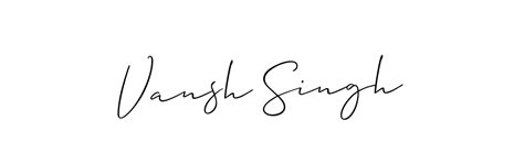 86 Vansh Singh Name Signature Style Ideas Free Esignature