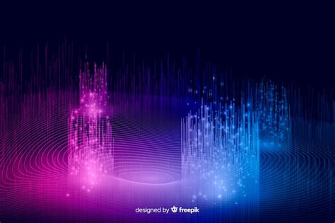 Premium Vector Abstract Big Data Background