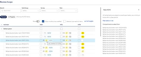 Main Class Hull Surveys