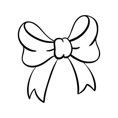 Outline Contour Design Element Vector Illustration Isolated On White Background Template For