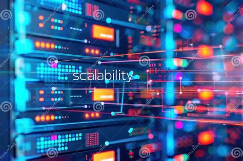Scalability In A Networked World Stock Illustration Illustration Of
