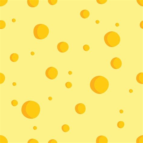 Premium Vector Cheese Seamless Pattern