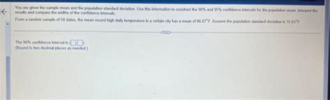Solved Which Statistic Is The Best Unbiased Estimator For μ