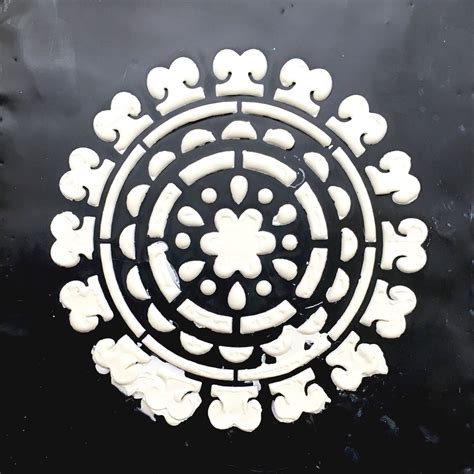 Wax On Wednesdays Snowflake Stencil Fun