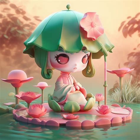 Ai生成的q版手办