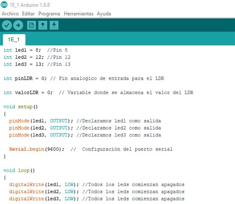 empezando con arduino 1e fotoresistencia— techmake solutions
