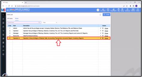 How To Create User And Assign Roles To User In Marg Books